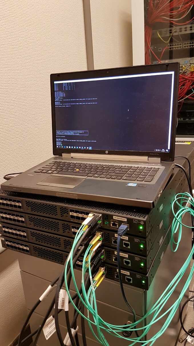 HPE 5920 IRF Stack bouwen met 4 switches