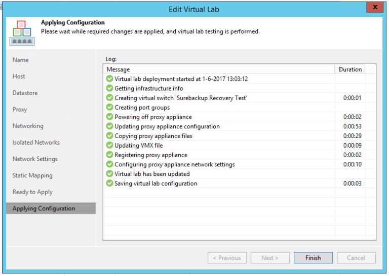 VeeaM : Het automatisch testen van je backup met SureBackup